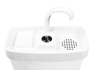 sink twice for glacier bay two piece dual flush toilet tank comes w/dual flush button