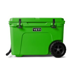 yeti tundra haul wheeled cooler canopy green