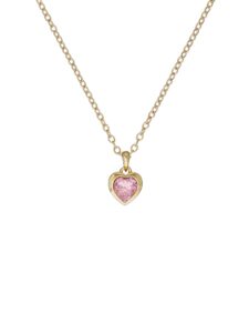 ted baker london hannela crystal heart pendant necklace for women