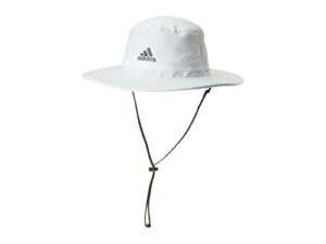 adidas golf men's golf upf sun hat, white, small/medium