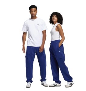 adidas originals heavyweight shmoofoil utility pants (gender neutral) xl victory blue