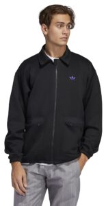 adidas originals men's utility jacket, black x-small