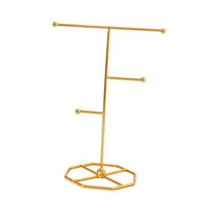 ugplm jewelry organizer hanger home decoration ornament durable necklace holder earring display stand for bracelet closet ear hook vanity table