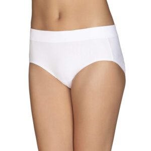 vanity fair womens beyond comfort seamless waistband hipster panty, 6