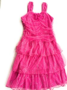 amy’s closet girls dresses size 12 hot pink