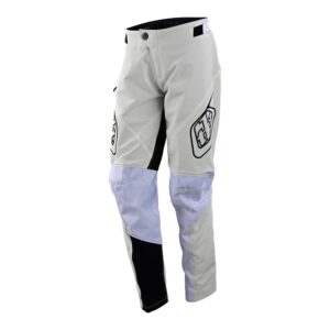 troy lee designs mountain bike cycling bicycle riding mtb pants for youth, sprint pant (28, white)