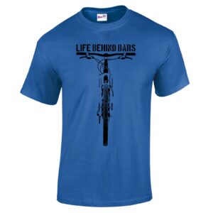 mountain bike shirts for men - mtb shirt gifts for mountain bikers life behind bars tshirts royal-l