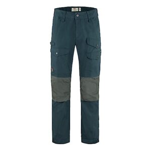 fjällräven vidda pro ventilated trousers mountain blue/basalt 52 (us mens 36) r