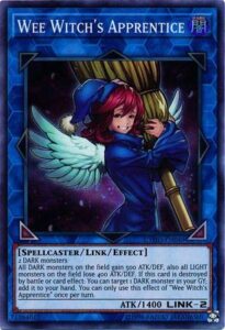 yu-gi-oh! - wee witch's apprentice - cyho-en049 - super rare - unlimited edition - cybernetic horizon