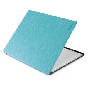 cobak case for remarkable 2 paper tablet - lightweight and hard back shell protective book folio cover with built-in pen holder - for 10.3" 2020 released (skyblue)