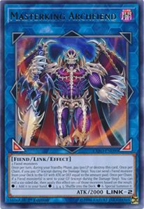 yu-gi-oh masterking archfiend - exfo-en090 - rare - 1st edition - extreme force (1st edition)