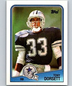 1988 topps #262 tony dorsett nm-mt dallas cowboys football j2m