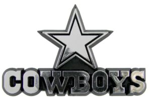 promark dallas cowboys silver auto emblem