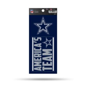 rico industries nfl football dallas cowboys 2-pack magnets - home décor - refrigerator, office, kitchen