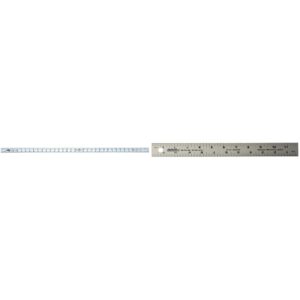 johnson level & tool j236 aluminum yardstick, 36'', silver, 1 yardstick & level & tool j112 aluminum rule, 12'', 1 ruler