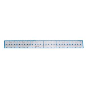 pesuma quilting rulers sewing ruler - easy cut diy acrylic sewing ruler for precise measurement and cutting - clear quilting supplies and sewing rulers for crafts and sewing projects