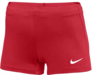 nike womens dri fit stock compression shorts (x-large, red)