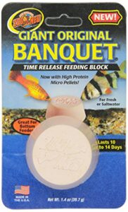 zoo med laboratories azmbb3 giant banquet block feeder, 1 count (pack of 1)