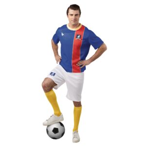 rubies men's ted lasso afc richmond soccer uniform costume, large for themed parties and halloween