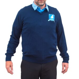 ripple junction ted lasso coach afc richmond sweater costume long-sleeve sweatshirts for cosplay & halloween blue