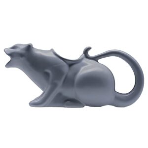 puking kitty gravy boat (ultimate gray) | limited edition