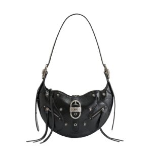 jw pei women's tessa shoulder bag - crushed black