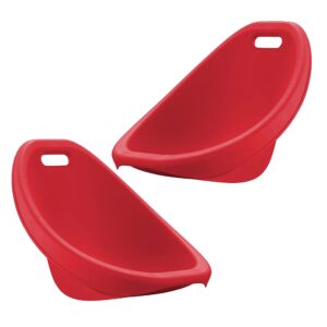 american plastic toys (2-pack, red scoop rocker