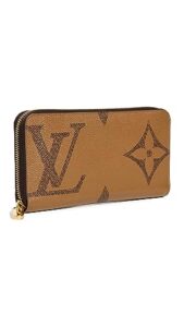 louis vuitton women's pre-loved zippy wallet, monogram gia, brown, one size