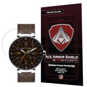 ace armorshield (6 pack) premium hd scratch resistant screen protector compatible with louis vuitton tambour horizon