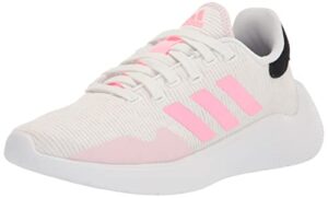 adidas women's puremotion 2.0 sneaker, white/beam pink/almost pink, 8.5