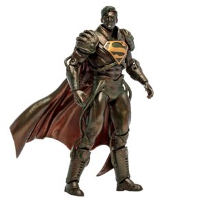 bandai mcfarlane dc multiverse superboy-prime patina edition 7" action figure - ultra articulated collectible with exclusive patina paint armor (infinite crisis)