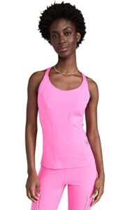 adidas by stella mccartney women's truepurpose training tanktop, screaming pink, s