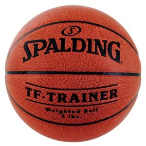 spalding tf-trainer weighted basketball, 6 lb, men's, 29.5"