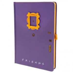 ambrosiana friends notebook (peephole frame design) a5 notebook and journal, friends gifts - official merchandise