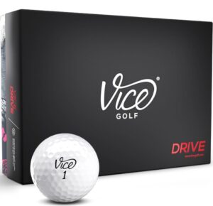 vice drive golf balls (package may vary)