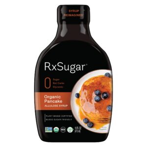 rxsugar organic pancake syrup