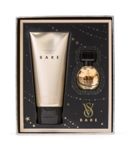 victoria's secret bare mini fragrance duo gift set, eau de parfum & travel lotion