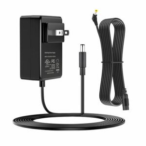 sllea 5ft ul 12v 2a-3a ac adapter charger for makita lxrm02 lxrm03 lxrm03b cordless fm/am power with extension 6ft connectcor plug cable mains