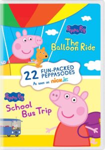 peppa pig: the balloon ride / school bus trip [dvd]