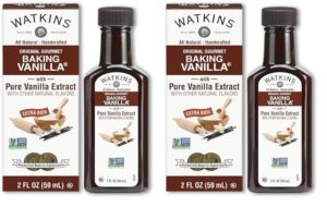 watkins all natural original gourmet baking vanilla with pure extract, 2 fl. oz. bottle, 1-pack (pack of 2)