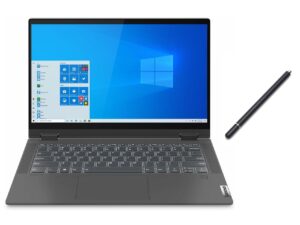 lenovo ideapad flex 5 14"" fhd ips touchscreen laptop | amd ryzen 7 5700u(beat i7-11800h) | 8gb ram | 1024gb ssd | backlit | fingerprint | windows 11 home | bundle with stylus pen, grey