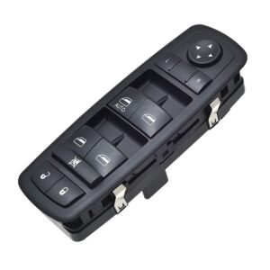 advanex master power window control switch compatible with dodge journey 2011-2016 replace oe 901-486 68084001ab 68084001ac 68084001ad & 8+13 pins