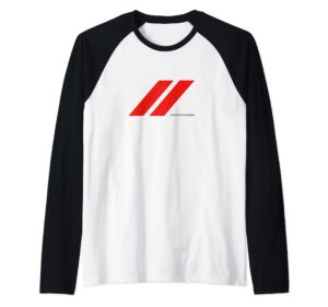 dodge rhombus logo raglan baseball tee