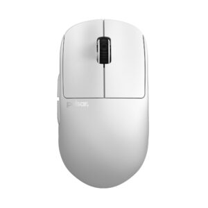 pulsar gaming gears x2h wireless gaming mouse, ultra lightweight 1.90 oz (54 g), symmetrical, optical switch, 2.4 ghz 1 ms, 26000 dpi, paw3395 sensor (medium, wireless, white)