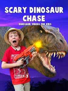 t-rex ranch - scary dinosaur chase - dinosaur videos for kids