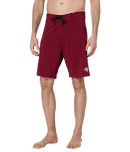 oakley mens palms b1b 20" boardshort board shorts, iron red, 36 us