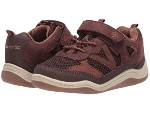 stride rite 360 boy's naya (toddler/little kid) brown 4 toddler m/w