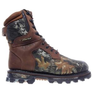 rocky bearclaw gore-tex® waterproof 1000g insulated hunting boot, mossy oak break up, size 10.5(me)