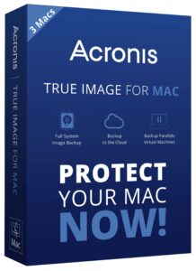 acronis true image for mac - 3 license (3-users)