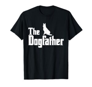 the dogfather german shepherd gift t-shirt